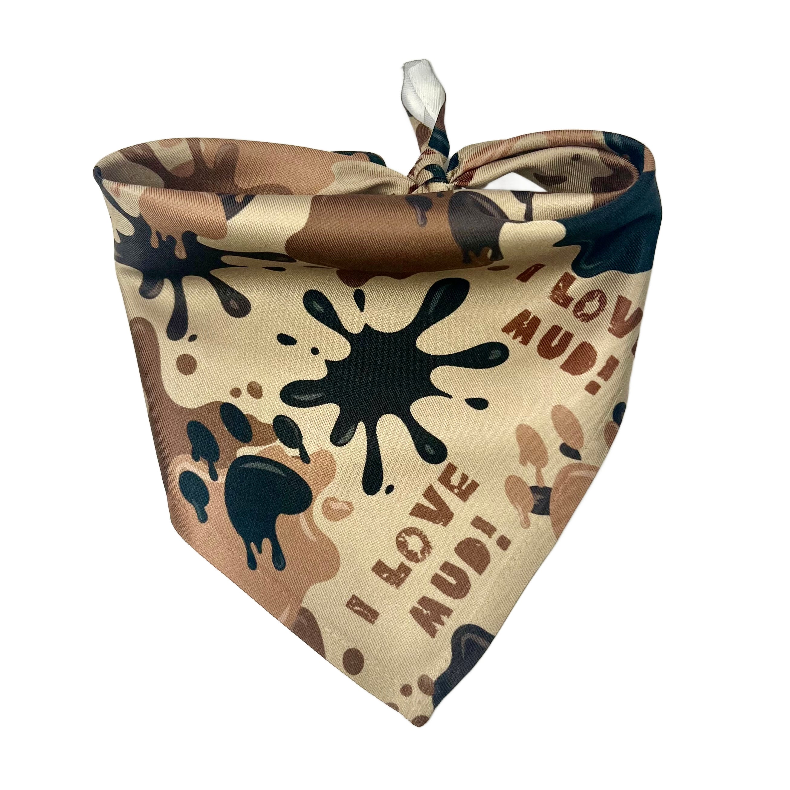 Archie Loves Mud Bandana – PetHub