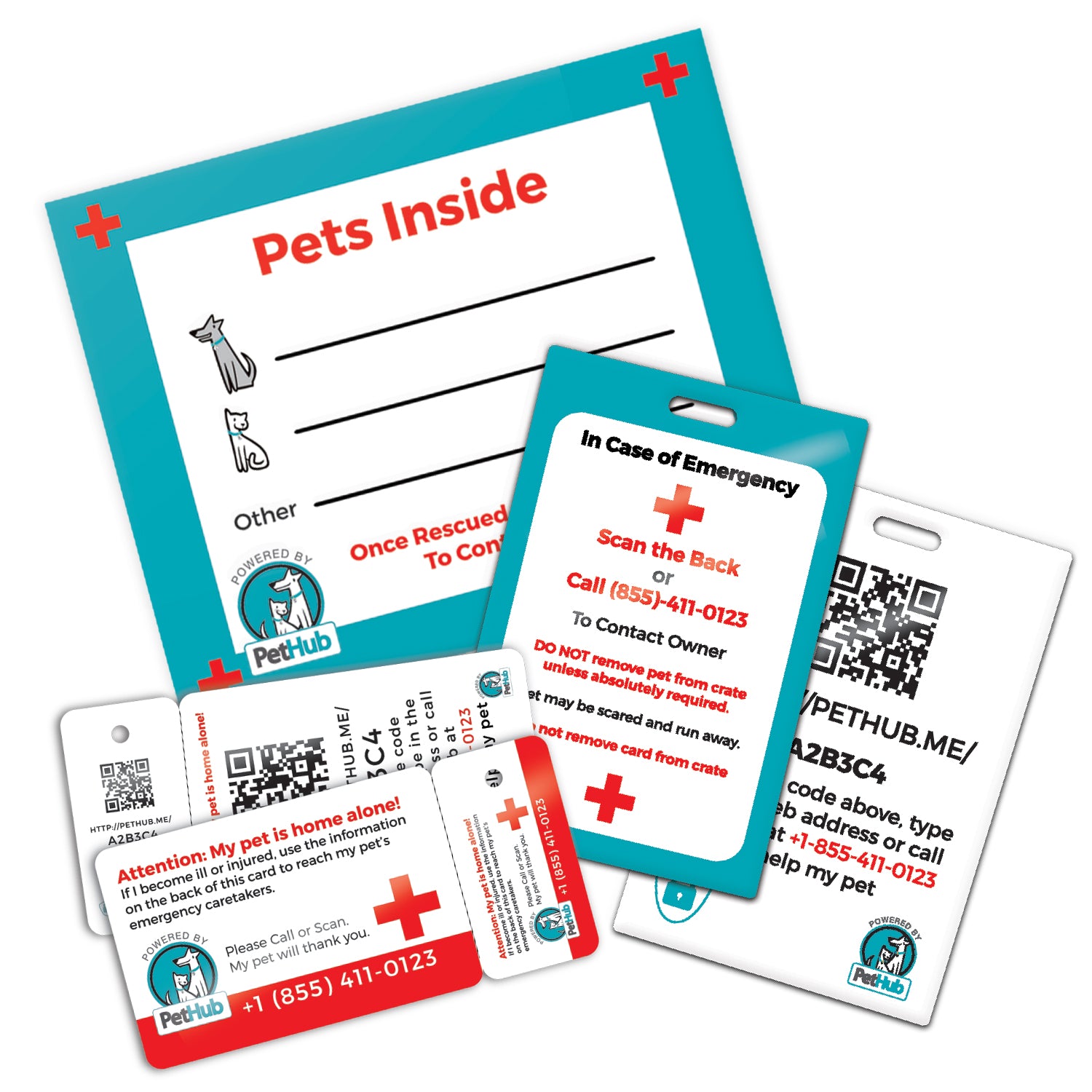 QR Pet Comprehensive Identification: Mini ReadyKit – PetHub